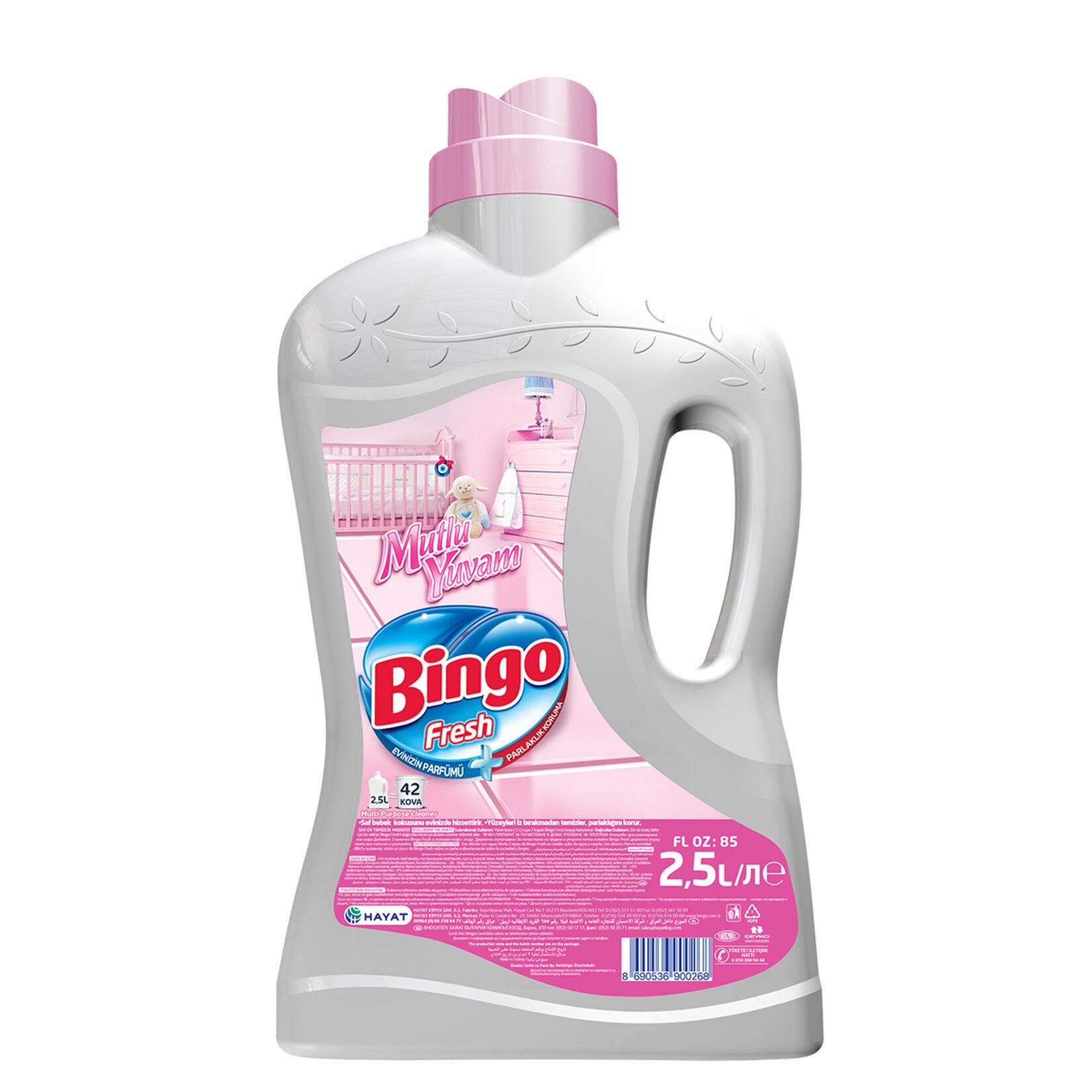 Bingo Fresh Mutlu Yuvam 2,5 L